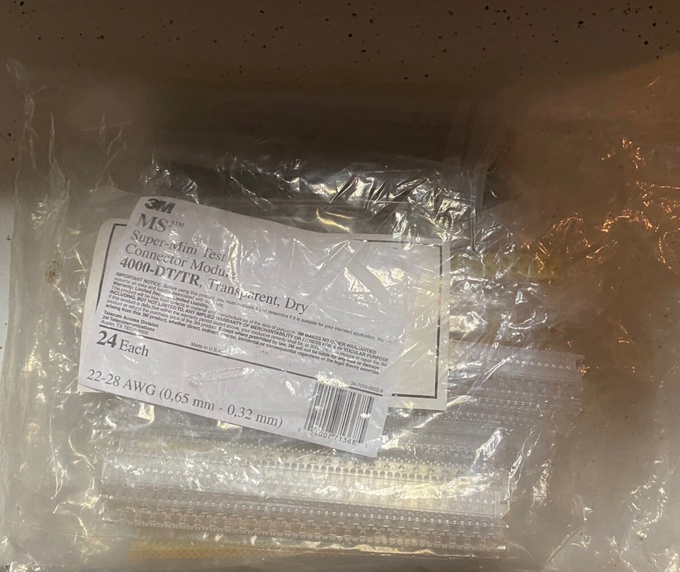 3M MS2 4000-DT/TR SUPERMINI TEST CONNECTOR MODULE (24 PACK) | eBay
