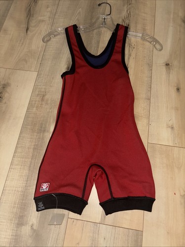 Vintage Youth Brute Wrestling Singlet Reversible Blue/Red Size Youth S ...