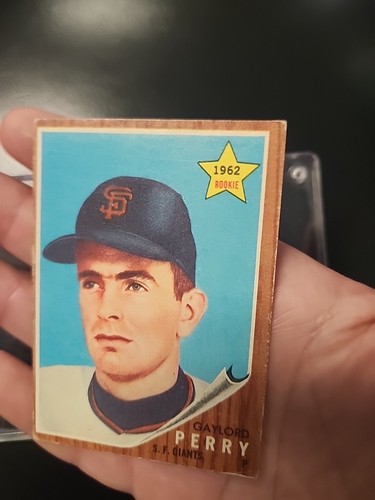 1962 Rookie Gaylord Perry Topps 199 Card Giants | eBay