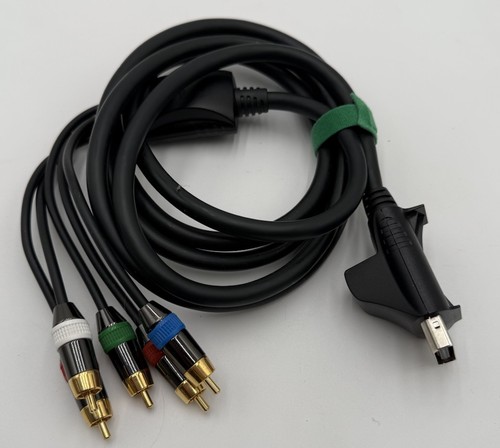 Original OG Xbox Microsoft Brand Component HD AV Genuine OEM Cable Rare ...