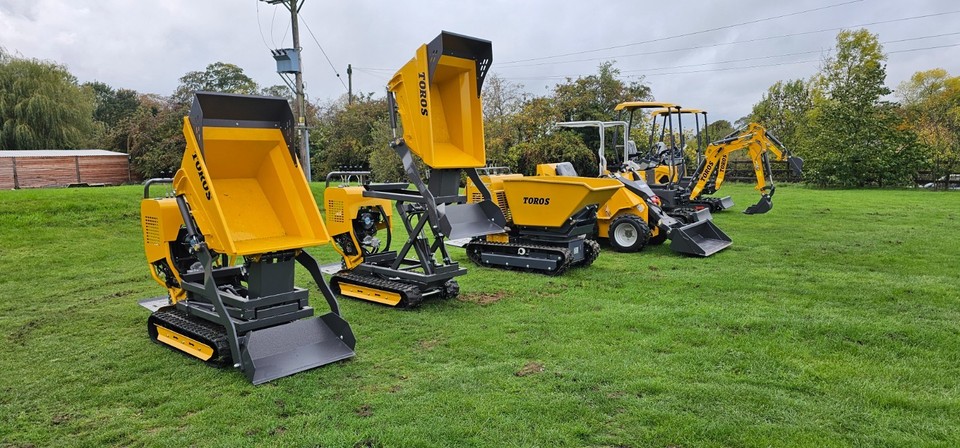 MINI DUMPER STAND ON, TRACKED, ROTATING, 2025 BRAND NEW TOROS TRS-1200X ...
