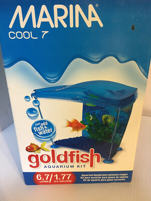 Acrylic Aquarium Kit Mini Goldfish Betta Starter Kit | eBay