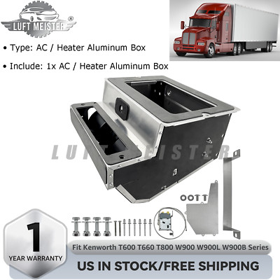AC Heater Box w/Blower Motor For Kenworth W900, W900L, W900B, T600 ...