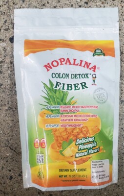 NOPALINA COLON DETOX FIBER PINEAPPLE NATURAL FLAVOR | eBay