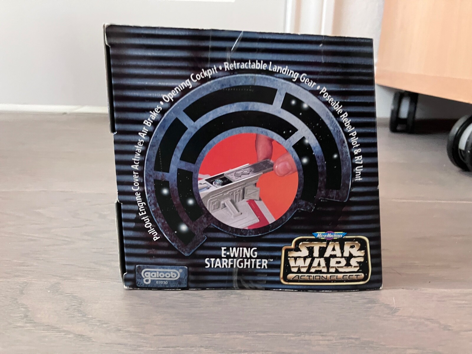 UNIQUE Star Wars Action Fleet E-Wing Starfighter with Mix Up Label | eBay