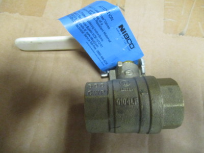 1” Nibco Propress Ball Valve (LEAD FREE) Brass FULL PORT | eBay