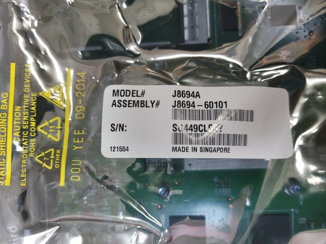 HP ProCurve J8694A 10-GbE 2 Port CX4 + 2 Port X2 Module Switch for sale ...