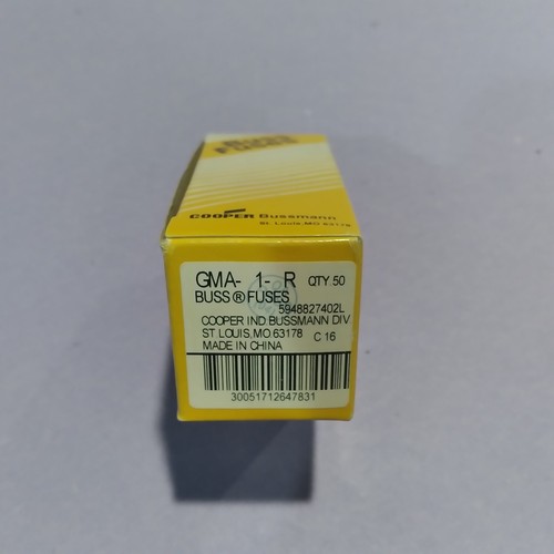 BUSS fuse GMA-1-R qty:50 | eBay