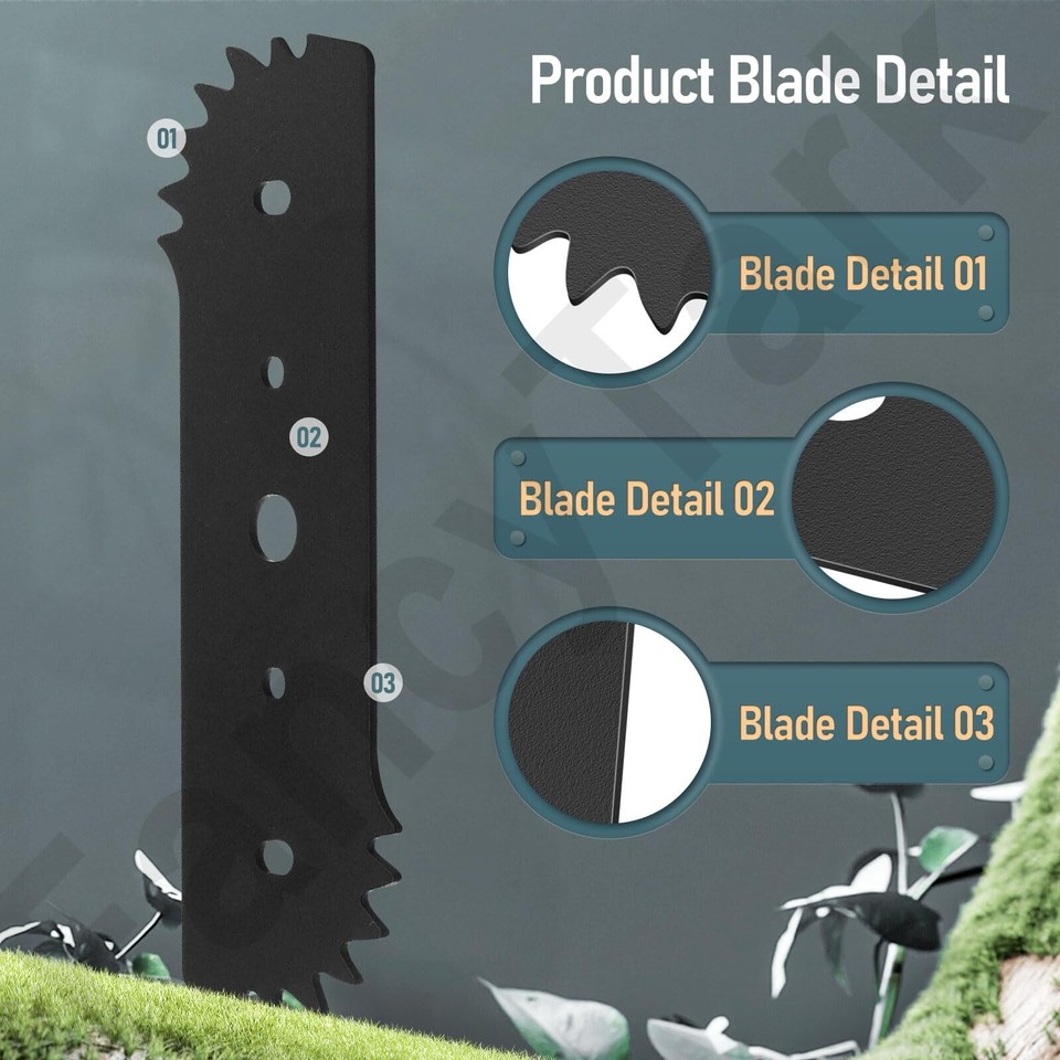 7-1/2" Edger Blade - with Worx WG896 / WG895 - Fits for Craftsman Edger ...