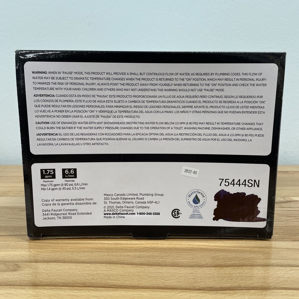 Delta Spotshield Brushed Nickel Round Rain Fixed Shower Head 1.75-GPM ...