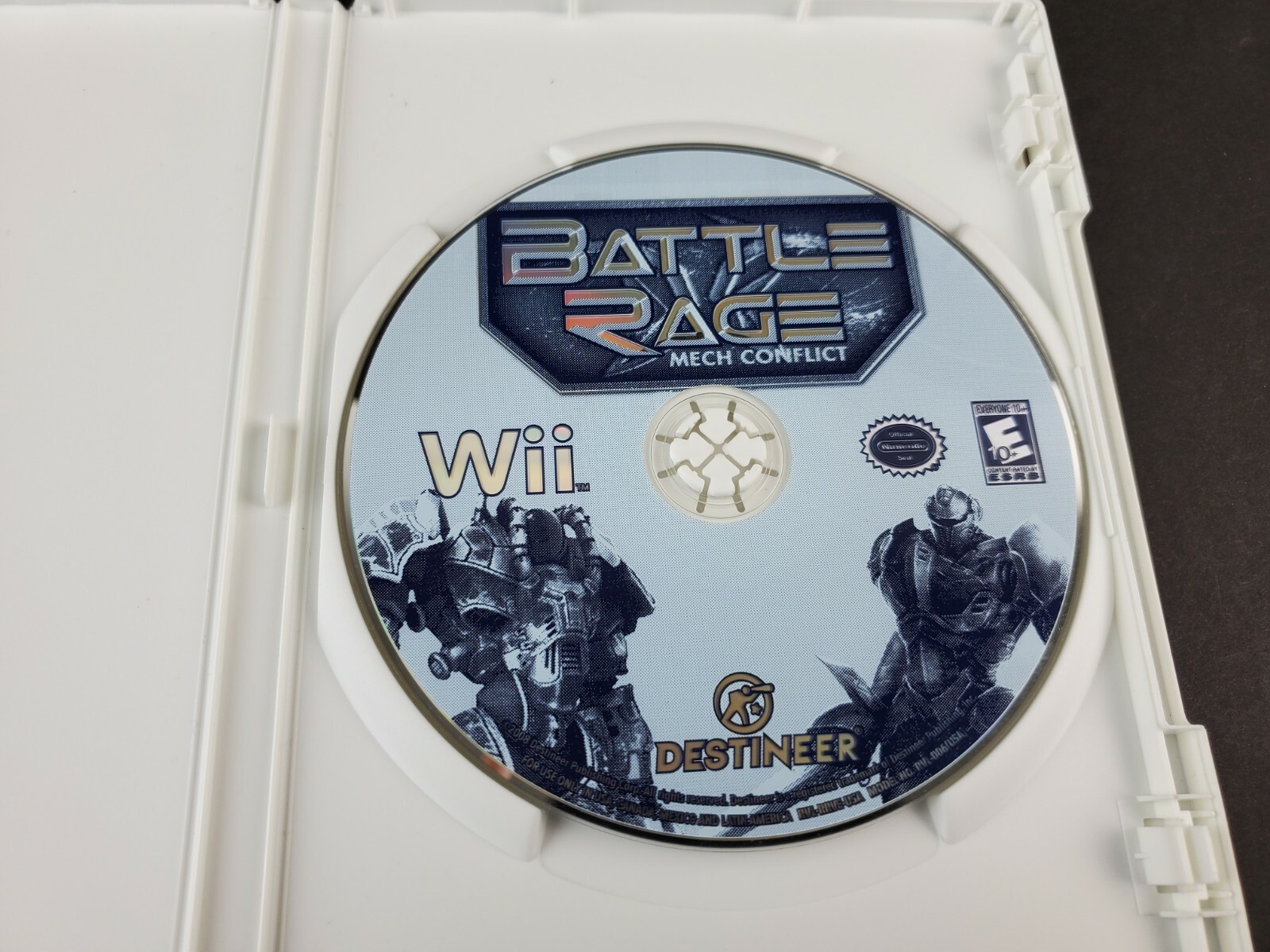 Battle Rage: Mech Conflict (Nintendo Wii, 2009) Game Disc w/ Case ...