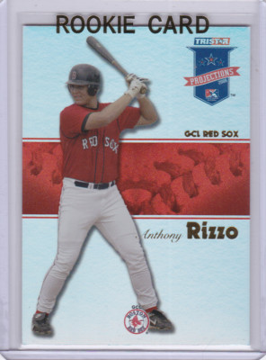 ANTHONY RIZZO ROOKIE CARD Chicago Cubs 2008 RARE Reflections INSERT ...
