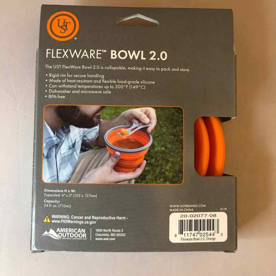 UST Flexware Silicone Collapsible Bowl 2.0 NEW | eBay