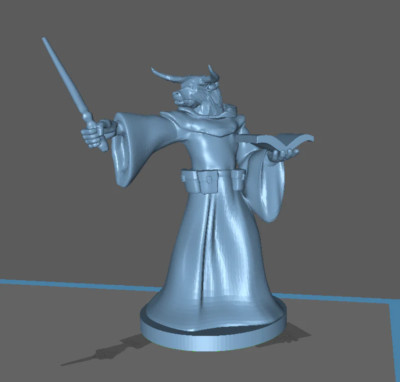 Adventurer: Male Minotaur Wizard | eBay