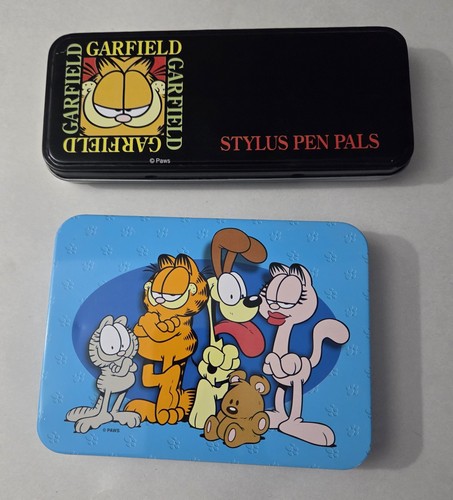 Garfield and Friends Edition Collector Tin with 2 Decks of Playing ...