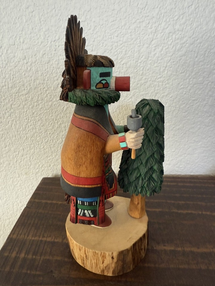 TROY NASH HOPI HAND CARVED “Morning” KACHINA | eBay