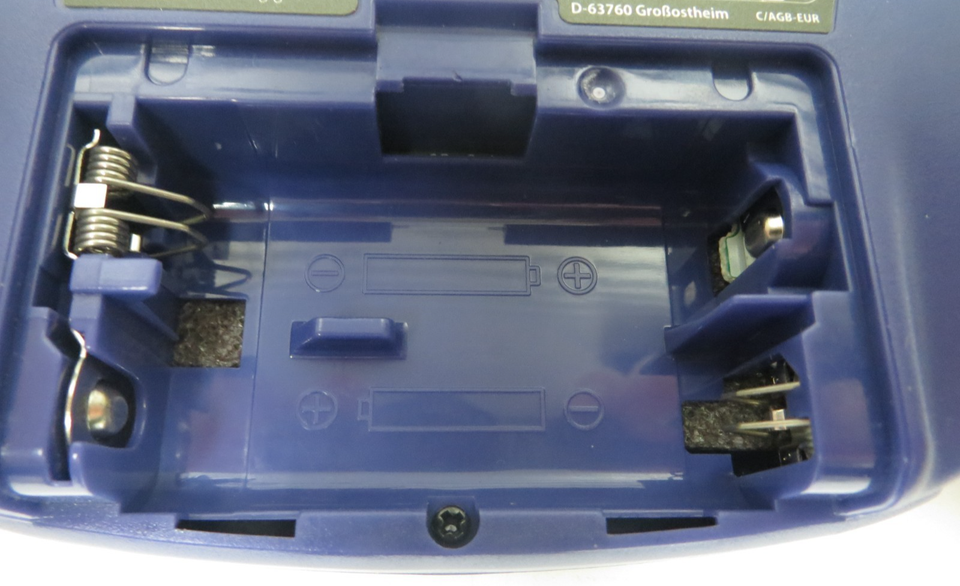 NINTENDO GAMEBOY ADVANCE INDIGO HANDHELD CONSOLE POKEMON, SUPER MARIO ...