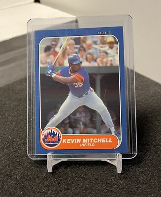 Kevin Mitchell 1986 Fleer Update card U-76 New York Mets rookie XRC | eBay