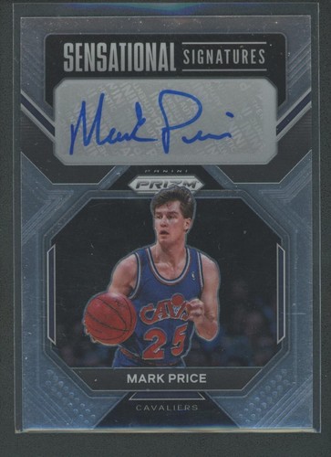 2022-23 Mark Price Auto Panini Prizm Sensational Signatures Autographs ...