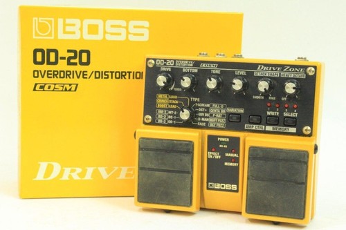 Boss OD-20 Drive Zone Overdrive Distortion Guitar Effects Pedal w ...