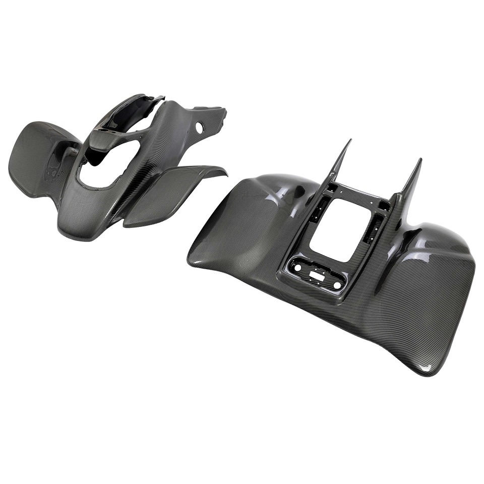 For Honda TRX 400EX 99-04 Carbon Fiber Style Front and Rear Fender ...