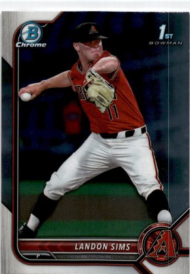 2022 Bowman Draft Baseball Chrome Landon Sims #BDC-72 | eBay