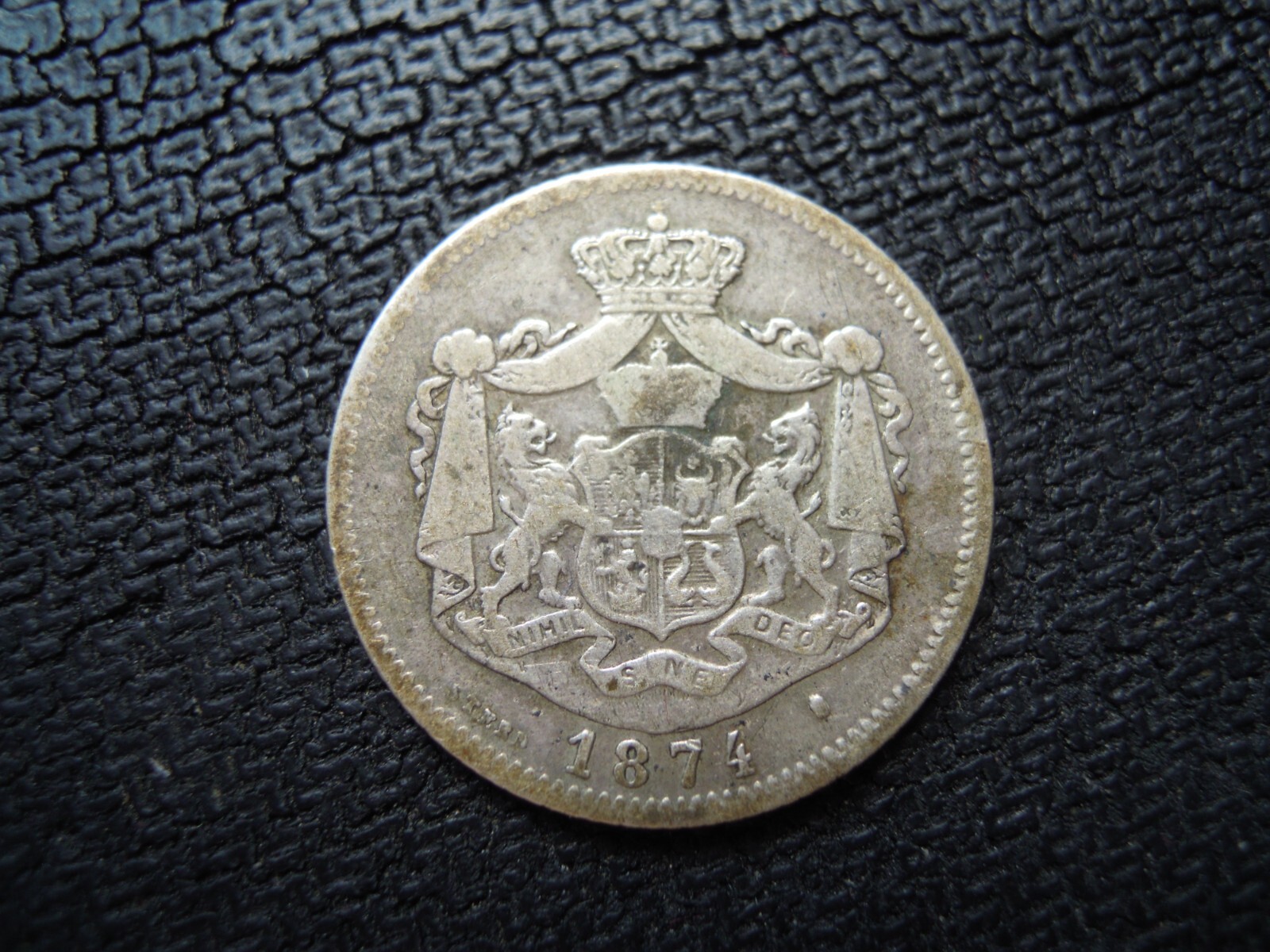 ROMANIA 1 LEU 1874 COIN (2). | eBay