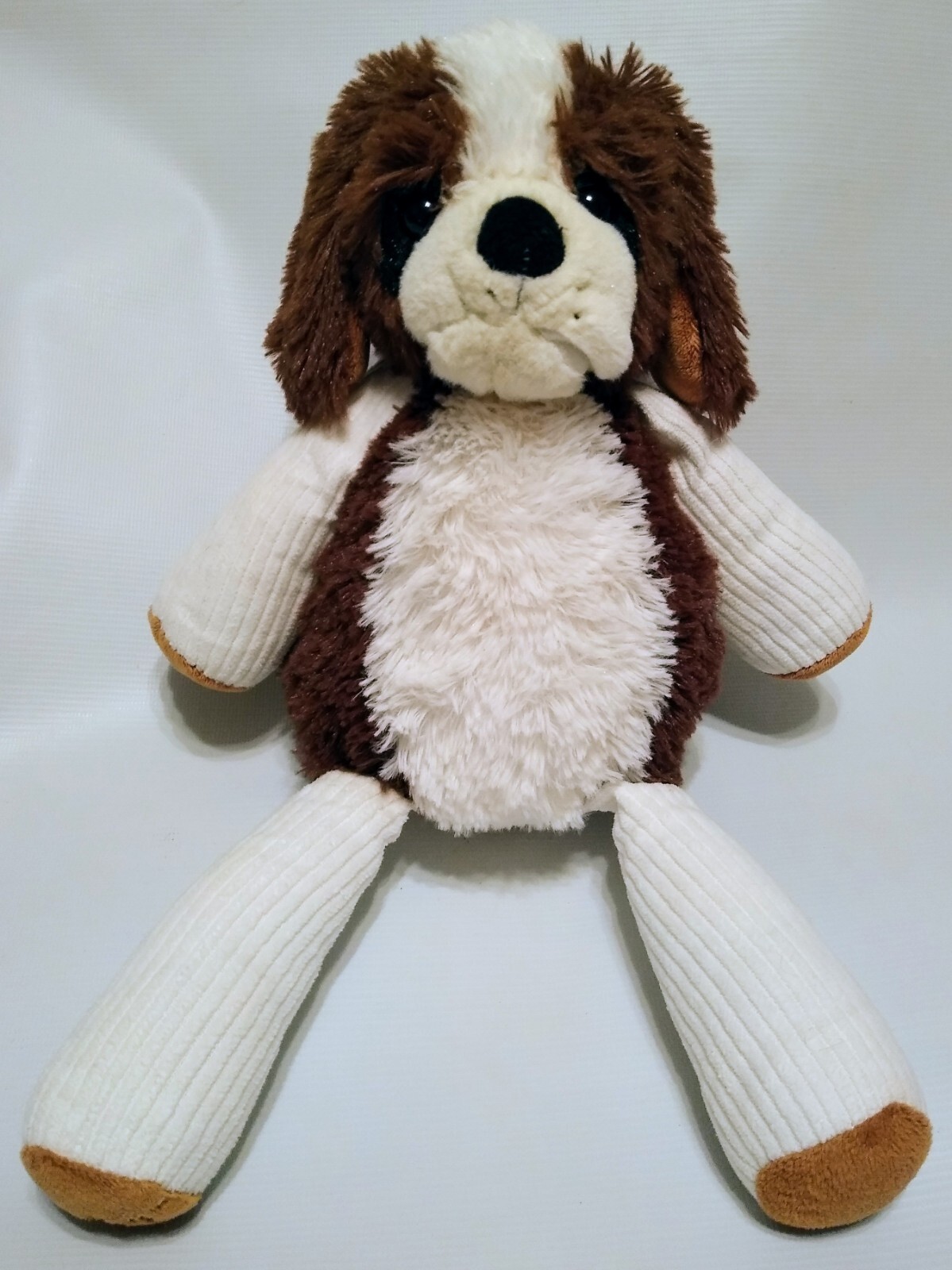 Scentsy Buddy Dog Patch St. Bernard Brown White Stuffed Plush 15" No ...