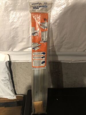 GRANT #344 -26 Inch ADD A DRAWER SLIDE - ROLLER TRACKS WITH SCREWS! | eBay