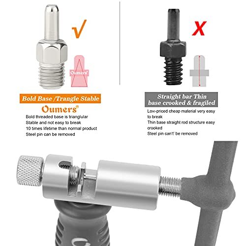 Universal Bike Chain Splitter Breaker Removal Tool Chain Rivet ...