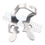 100 PCS Dental Rubber Dam Clamps Endodontics Ivory Retractors Premolar ...