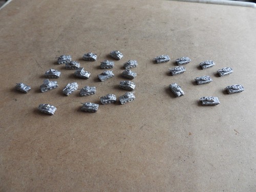 1/300 6mm Heroics ros metal wargaming micro armour WW2 Allied Sherman ...