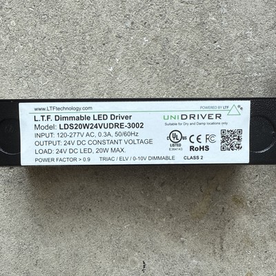 LTF dimmable led driver 24VUDRE | eBay