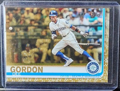 2019 Topps Dee Gordon Gold #ed 952/2019 #292 Seattle Mariners | eBay