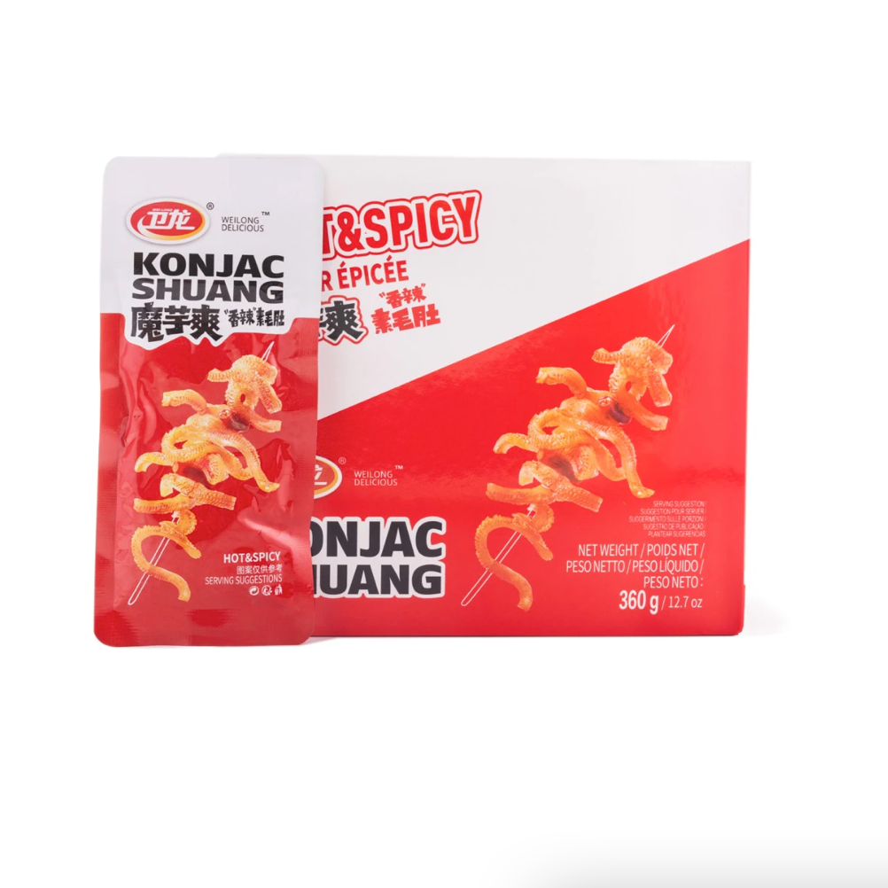 Weilong Hot and Spicy Konjac Snack 360 g( pack of 2) | eBay