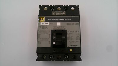 SQUARE D FAL36050 3 POLE 50 AMP 600V CIRCUIT BREAKER | eBay