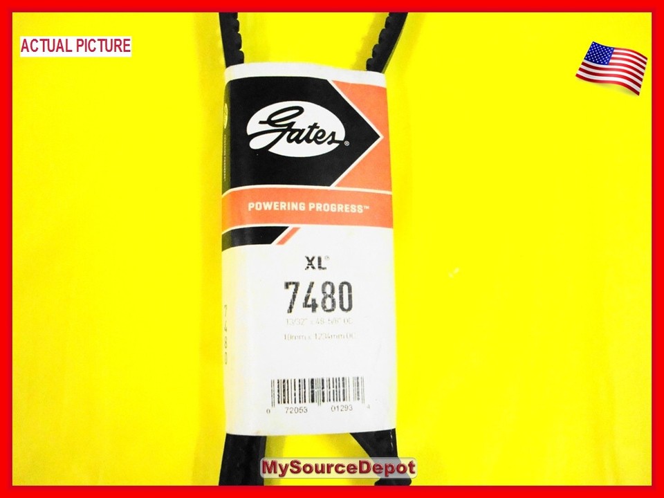 SERPENTINE NEW ,GATES BELT, 7480-XL | eBay