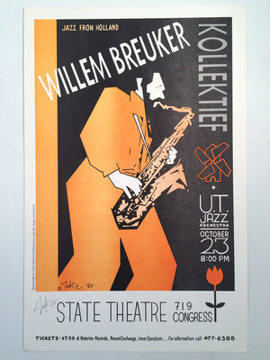 GUY JUKE Signed Original Silkscreen Poster-William Breuker-State ...