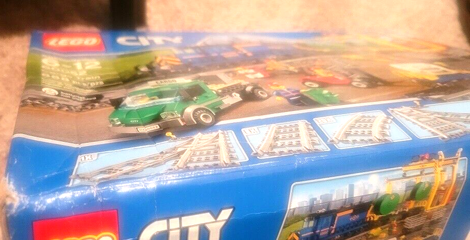LEGO 60052 City Cargo Train crushed box, pieces are sealed bags (Hard ...