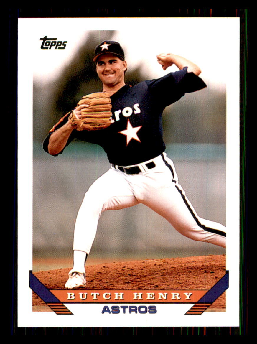 1993 Baseball Topps Butch Henry Houston Astros #281 | eBay