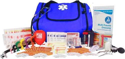 Paramedic First Responder Kit First Aid Fully Stocked Trauma Emergency ...