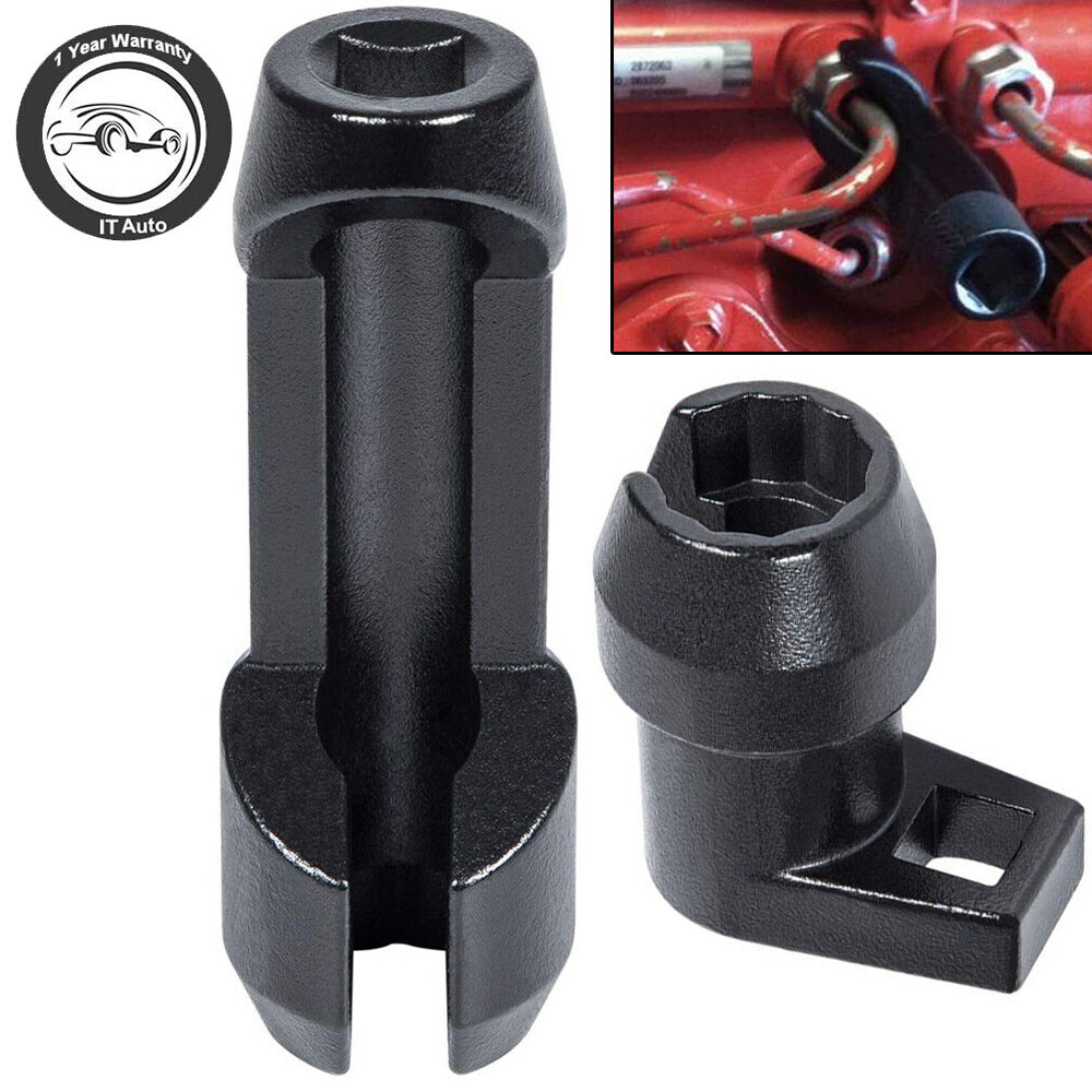 Fuel Injector Line Socket Set 12 Point Flare Nut For Ford Powerstroke 6 ...