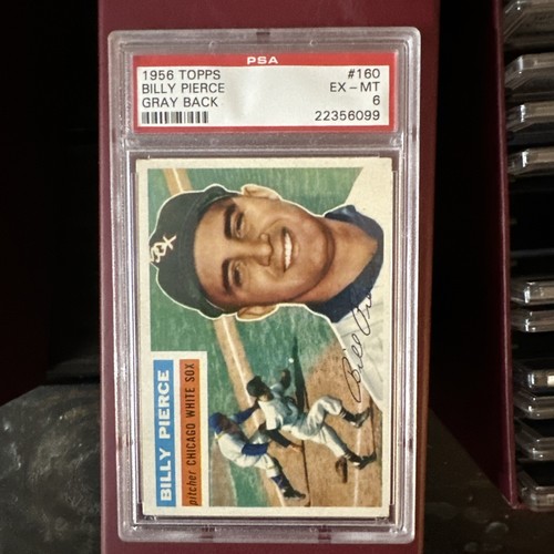 1956 Topps Billy Pierce #160 PSA 6 Chicago White Sox | eBay