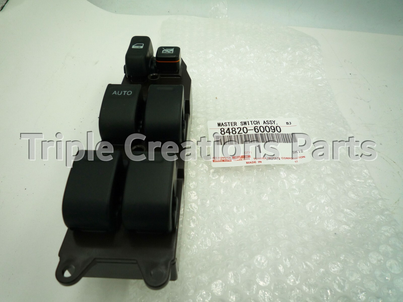 Toyota Genuine 8482060090 Master Switch Assy Power Window Regulator ...