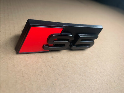 Gloss Black A5 Upgrade Looking S5 Front Grille Emblem Badge for Audi A5 ...
