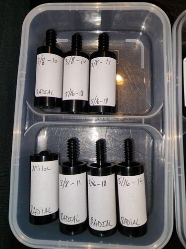 3/8×11 shaft to 5/16x18 butt meucci adapter pool cue extension predator ...