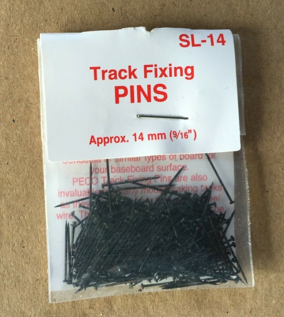 Hornby Peco Track Pins Rail Joiners DCC Clips R207 R910 R920 SL-10 SL ...