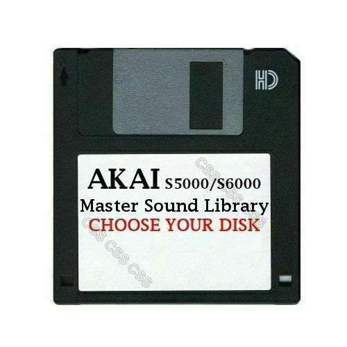 Akai S5000 / S6000 Floppy Disk Master Sound Library Choose Your Disk | eBay