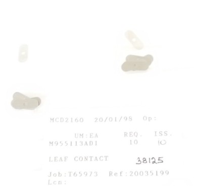 LOT OF 10 NEW WATERS M955113AD1 LEAF CONTACTS MCD2160 | eBay