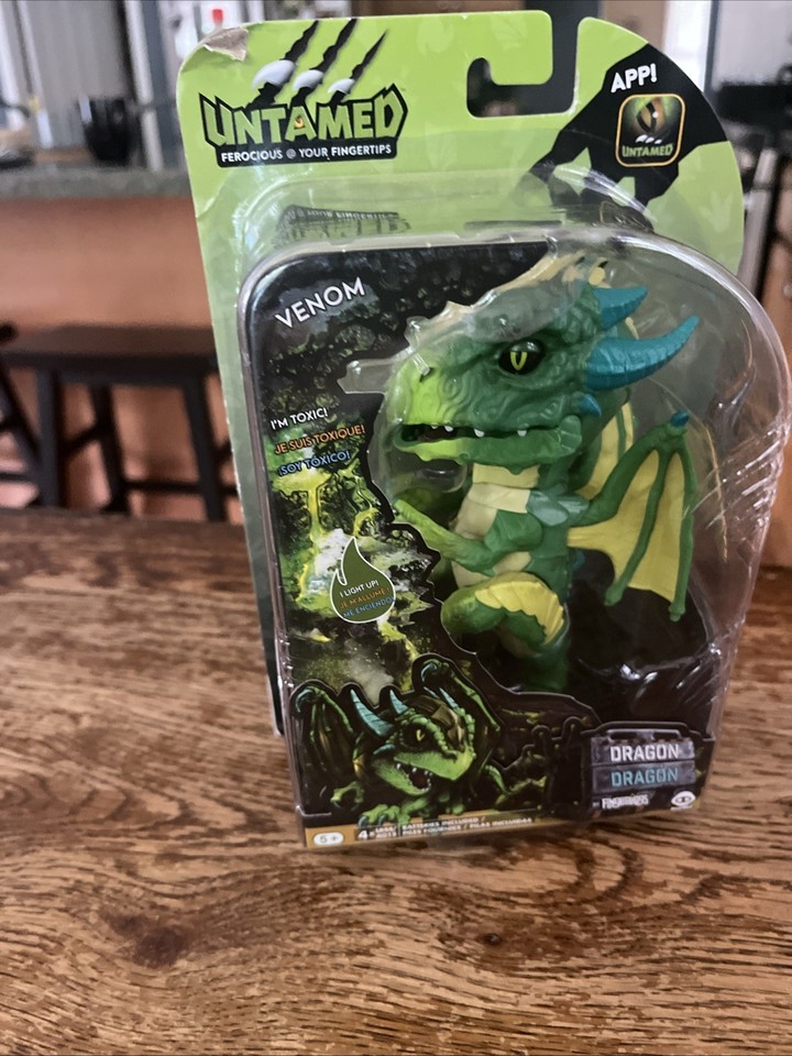 Fingerlings Untamed Dragon - Series 1 - Venom (Green) | eBay